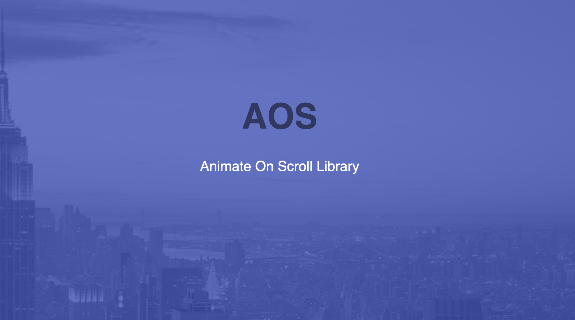 How to add animations on scroll in React - The acting developer